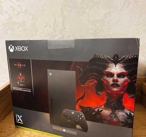 Новая Microsoft Xbox Series X Diablo IV Bundle