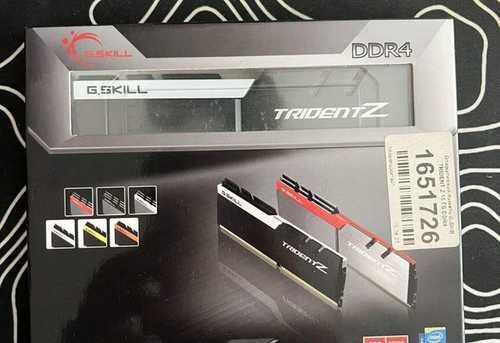 DDR4 G.skill Trident Z b-die 16 gb