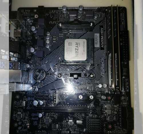 Asrock A520m hdv