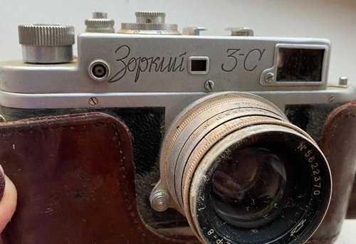 Фотоаппарат СССР зоркий 3с
