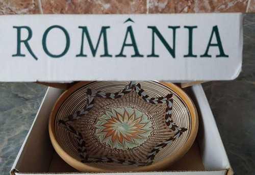 Тарелка сувенирная Румыния