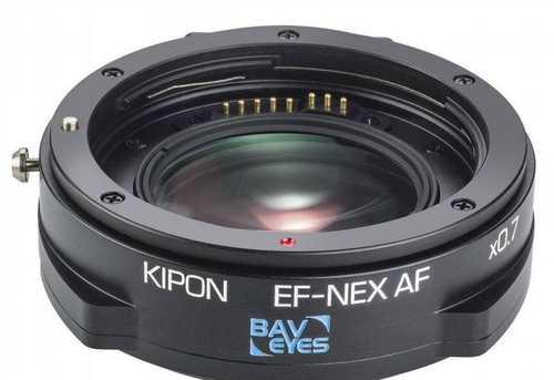 Переходное кольцо Kipon Baveyes Canon EF-Sony E 0