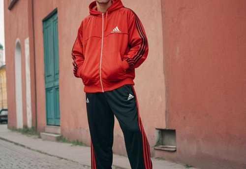 Спортивный винтажный костюм adidas