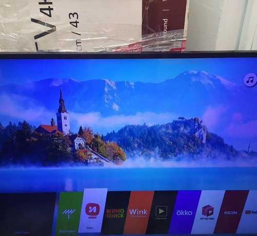 43" Телевизор LG 43UJ630V 2017 LED