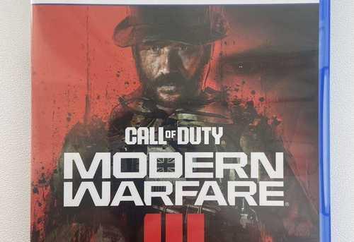 Call of duty modern warfare 3 PS5 диск