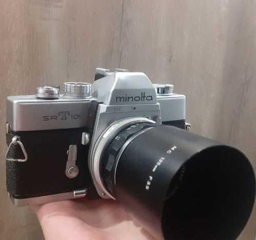 Пленочный фотоаппарат minolta srt 101