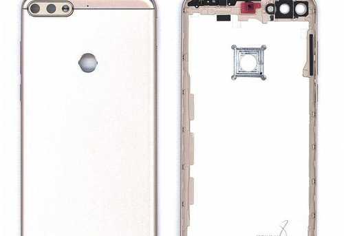 Задняя крышка Huawei Honor 7A Pro золотая
