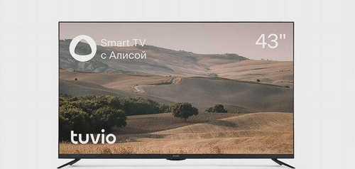 Смарт-телевизор Tuvio 4К ultra HD dled 43” (юж41)