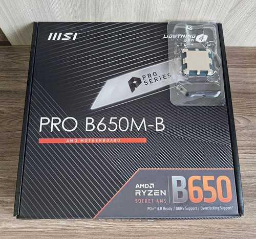 Комплект Ryzen 5 8400f / MSI PRO B650M-B AM5