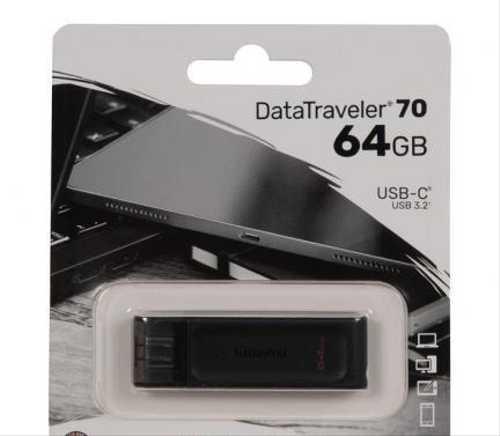 Флеш-накопитель (флешка) 64GB Kingston USB 3.2 Gen