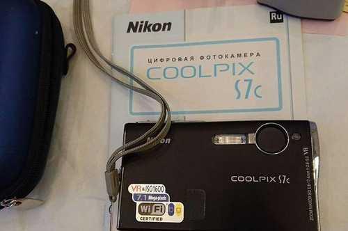 Nikon coolpix S7c. Полный комплект