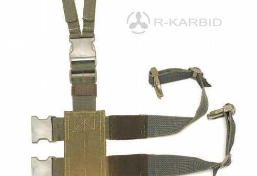 Набедренная панель R-karbid с молли черная