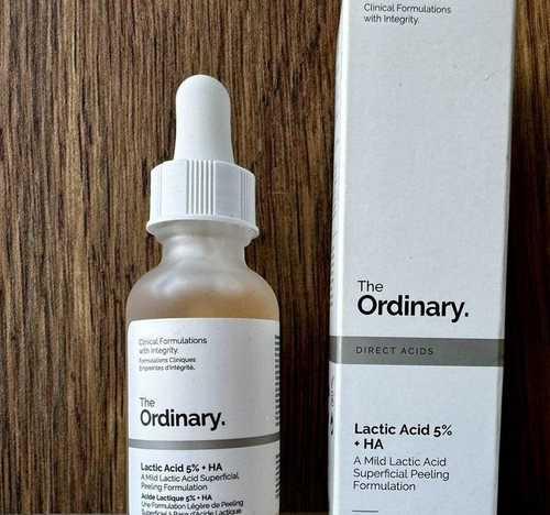 The Ordinary Lactic Acid 5 % + HA сыворотка 30 мл