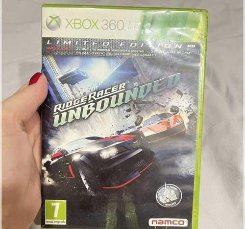 Диски на xbox 360 ridge racer unbounded