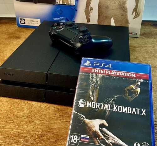 Sony playstation 4 1tb с игрой