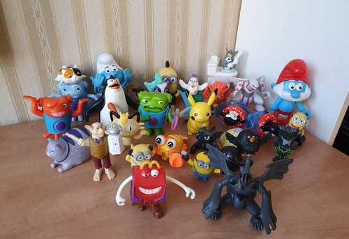 Игрушки macdonalds happy meal и пр. - 30 штук