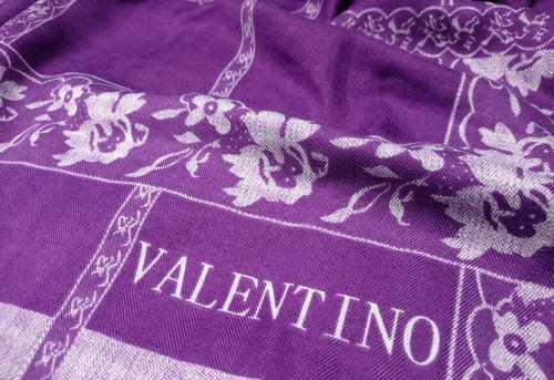 Теплый платок 95cm valentino италия