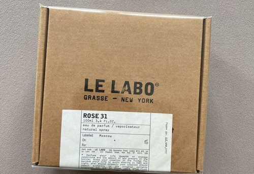 Парфюм LE labo Rose 31