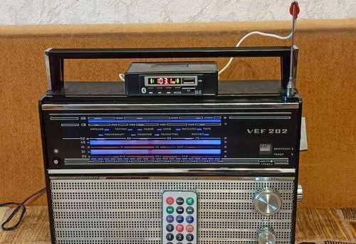 Радиоприемник VEF -202+FM+Bluetooth+Mp3