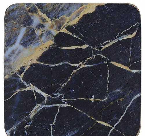 Подставки под чашку Navy Marble 10.5x10.5, 6шт, пр
