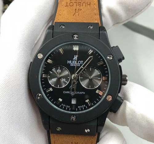 Часы мужские Hublot хронограф