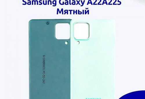 Задняя крышка для Samsung Galaxy A22/A225 Мятный