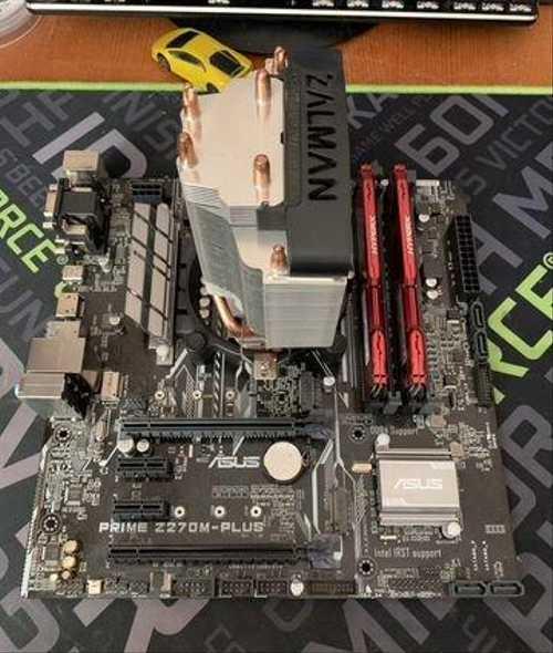 Игровой комплект на i5, z270, 16gb