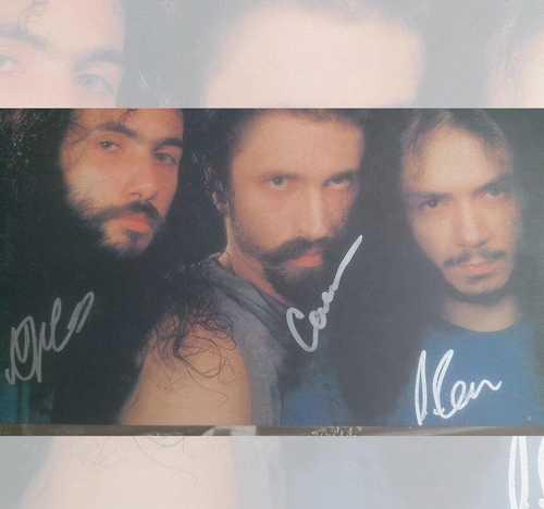 Shah "Terror Collecton" LP Подписана музыкантами