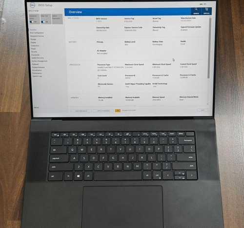 Dell XPS 17 9700 FullHD 10750H 1650Ti Win11Home