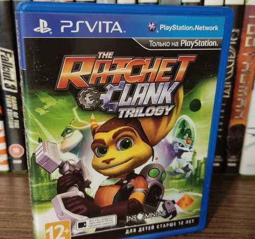 The ratchet clank trilogy ps vita