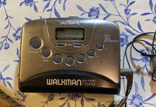 Кассетный плеер sony walkman