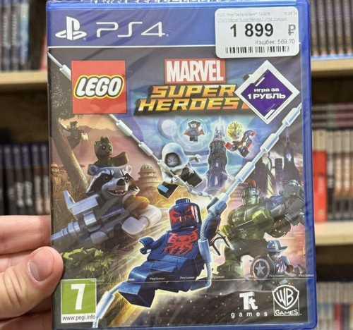 Lego super heroes 2 ps4 новый