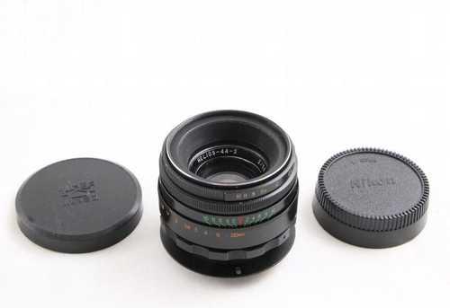 Гелиос-44-2 для Nikon с фокусом на бесконечность
