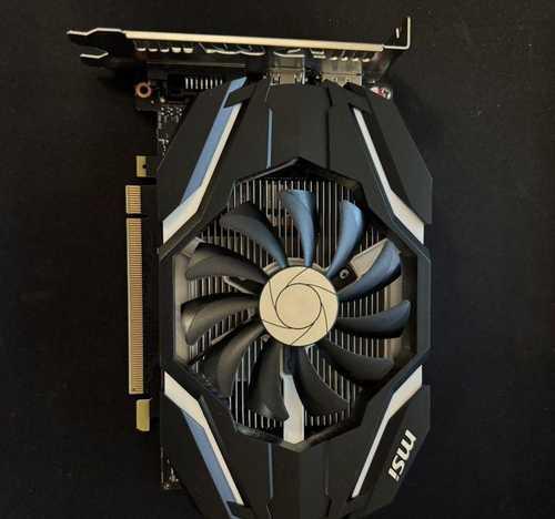 Видеокарта gtx 1050 ti 4gb msi