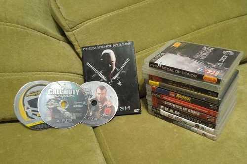 Диски на PS3 и один обычный dvd