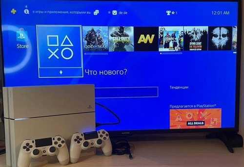 Приставка Sоny PlayStation 4 + игры