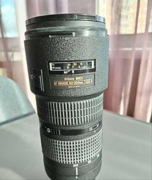 Объектив Nikon ED AF Nikkor 80-200mm 1:2.8 (MK1)