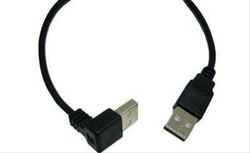 Кабель USB 2.0 BS-381 (шт. USB - шт. USB угловой)