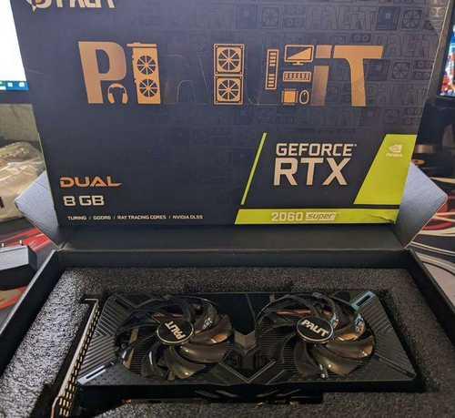 Видеокарта RTX 2060Super 8gb на гарантии