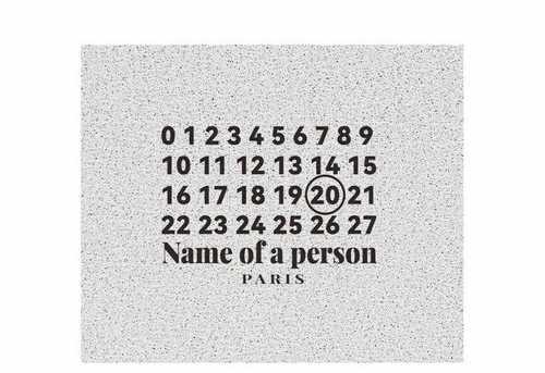 Ковер в прихожую Maison Margiela