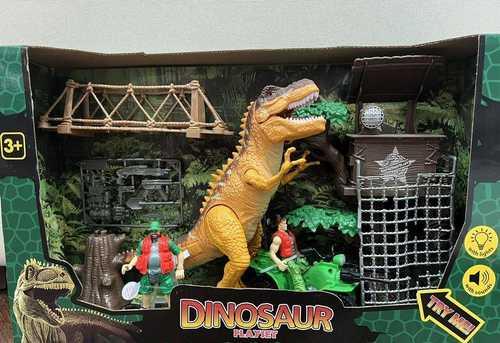 Игровой набор динозавр
