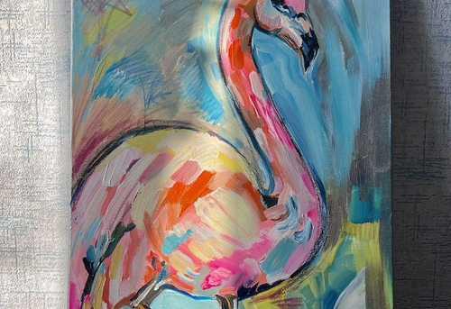 Картина на холсте «Фламинго»