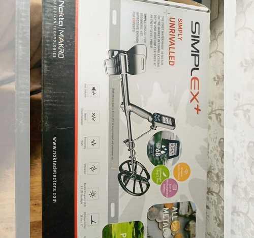 Металлоискатель nokta makro simplex plus