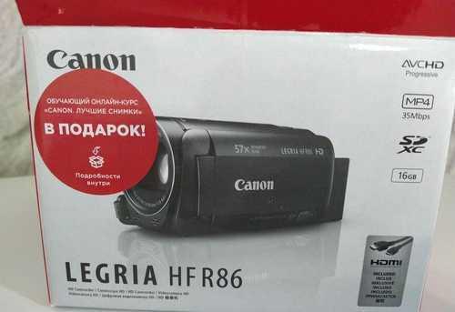Видеокамера Canon legria HF R86