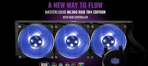 Сво Cooler Master MasterLiquid ML360 RGB TR4