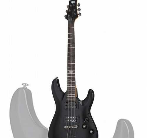 Электрогитара Schecter C-1 Midnight Satin Black