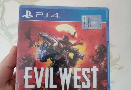 Evil west ps4 новый