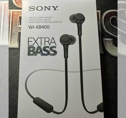 Беспроводные наушники Sony WI-XB400