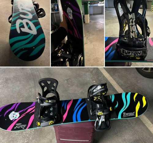 Сноуборд Burton Chopper 115 cm с креплениями