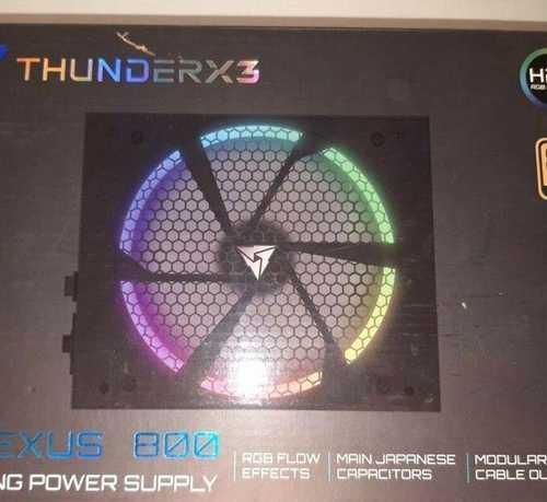Блок питания Thunder X3 Plexus 800w